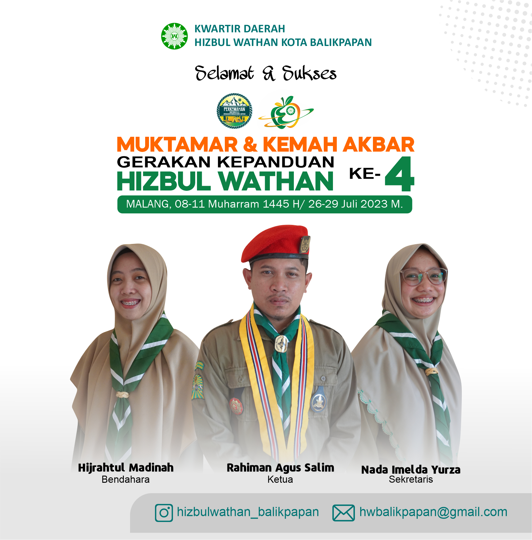 HIZBUL WATHAN BALIKPAPAN SIAP SUKSESKAN MUKTAMAR DAN KEMAH AKBAR HW KE ...